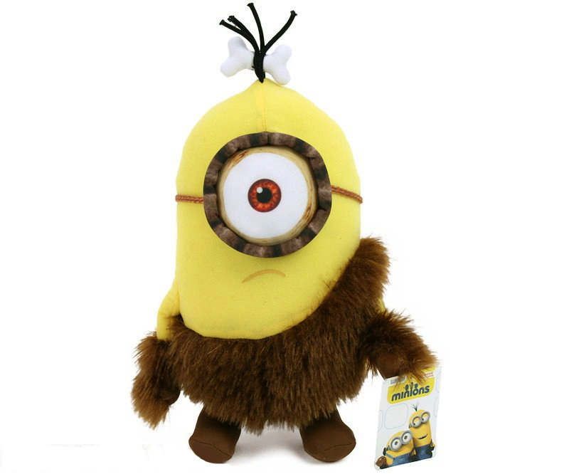 Plyšový Mimoň Caveman Carl - Minions (28 cm) ~ Plyšákovo.eu